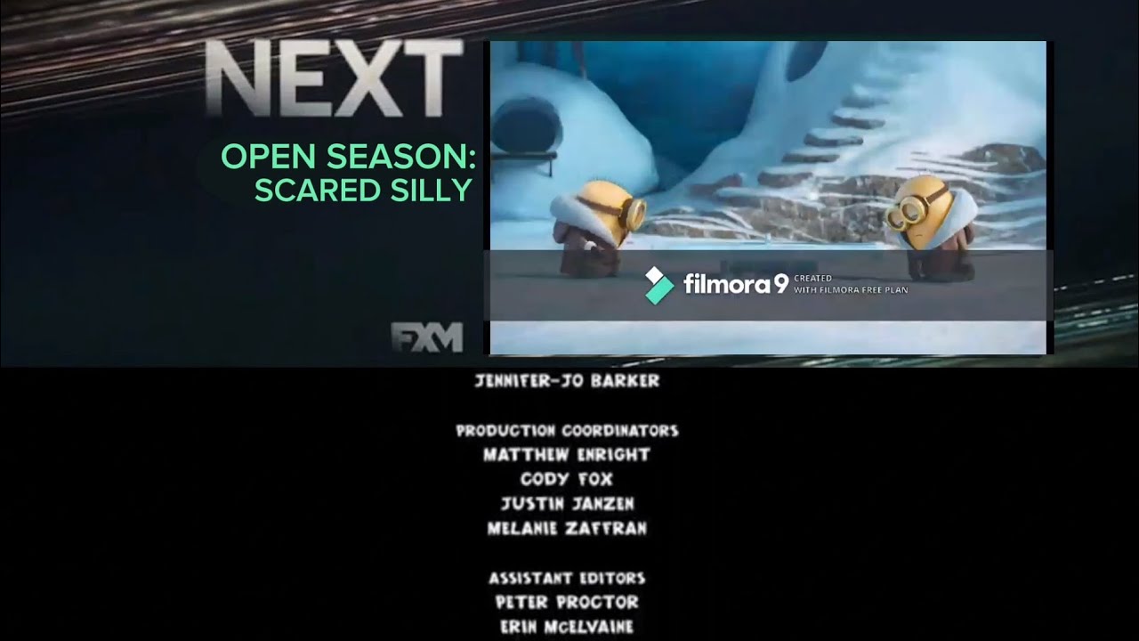 Open Season: Scared Silly End Credits On FXM - YouTube