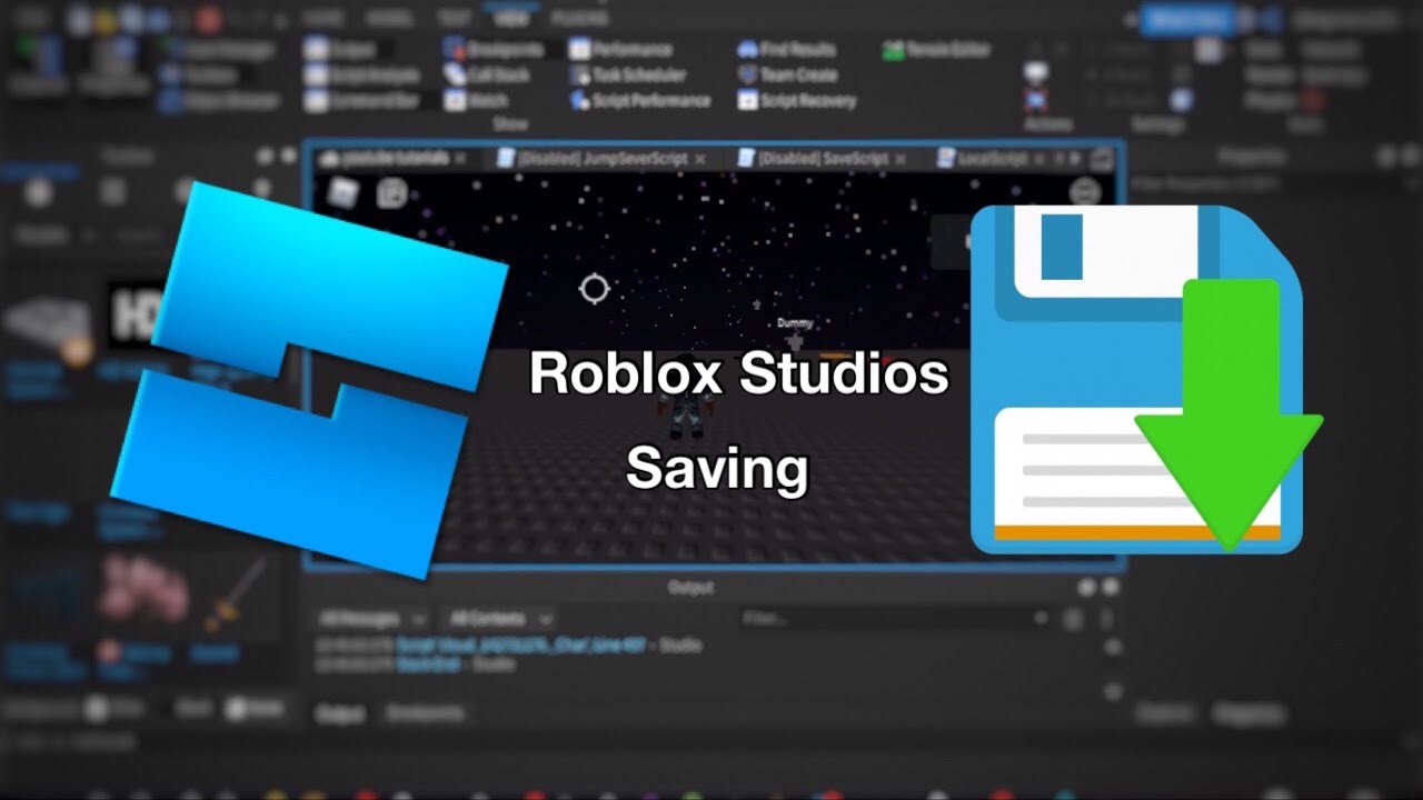 How to make a Jump Simulator in Roblox Studios (Part 3 Saving) - YouTube