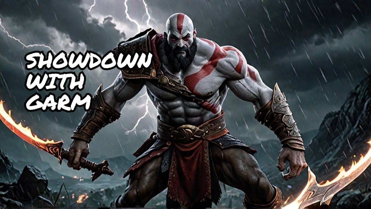 God of War Ragnarok - Kratos Vs Garm (BIG WOLF BOSS FIGHT) - YouTube