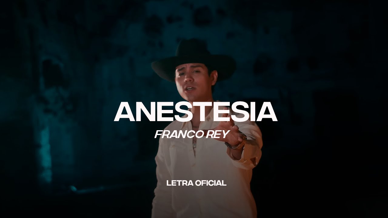 Franco Rey - Anestesia (Lyric Video) | CantoYo - YouTube