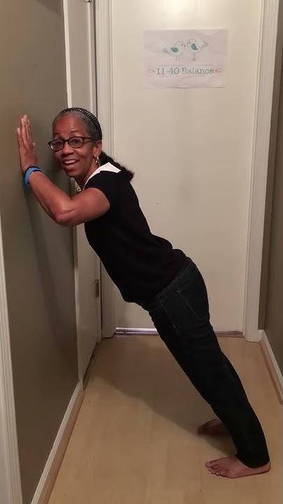 How To Do Wall Push Ups Youtube