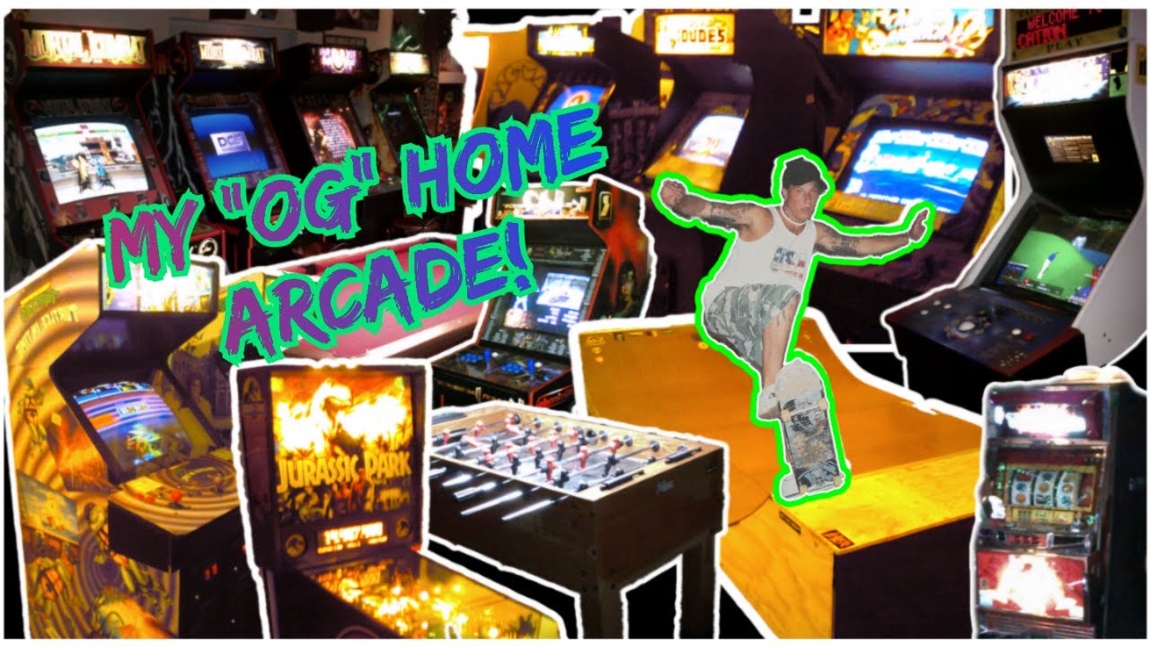 My OG Home Arcade Walk-Through 🔥 - YouTube