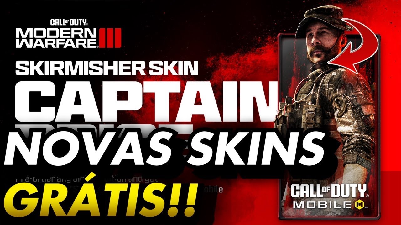 NOVA SKIN INSANA DE GRAÇA NO COD WARZONE E MW2 E NOVAS RECOMPENSAS ...