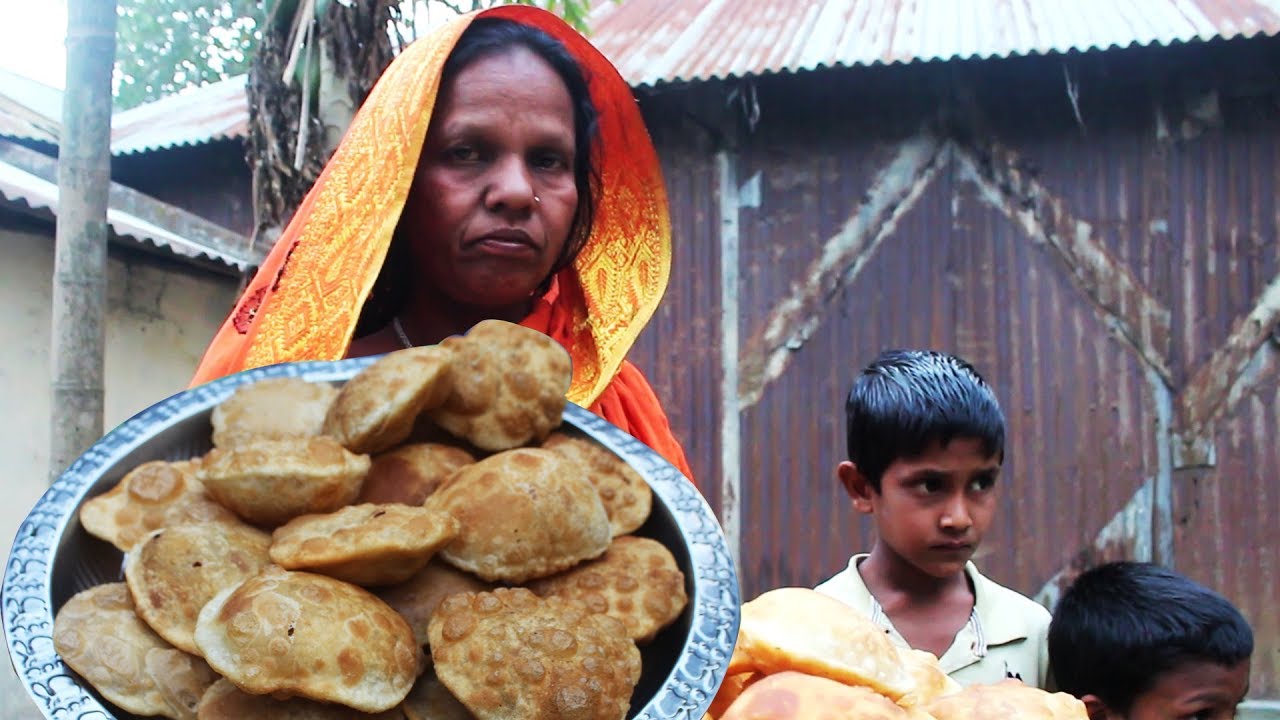 Daal puri recipe recipe | Village food Daal Puri prepared for kids ...