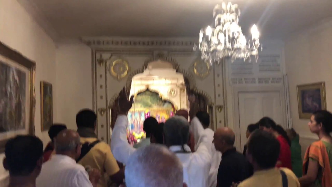 Day at Hare Krishna temple ISKCON Manchester - YouTube