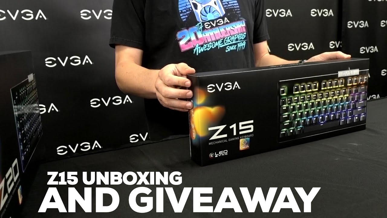 EVGA Z15 Unboxed and Worldwide Giveaway! - YouTube