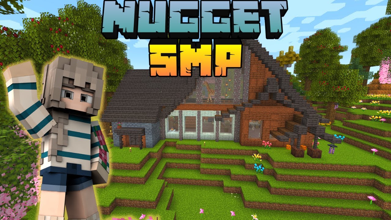 Nugget SMP - End busting with sticks and bricks - YouTube