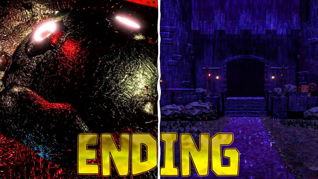 Roblox Doors Floor 2 The Mines LAST BOSS FIGHT and ENDING BEHIND SCENES ...