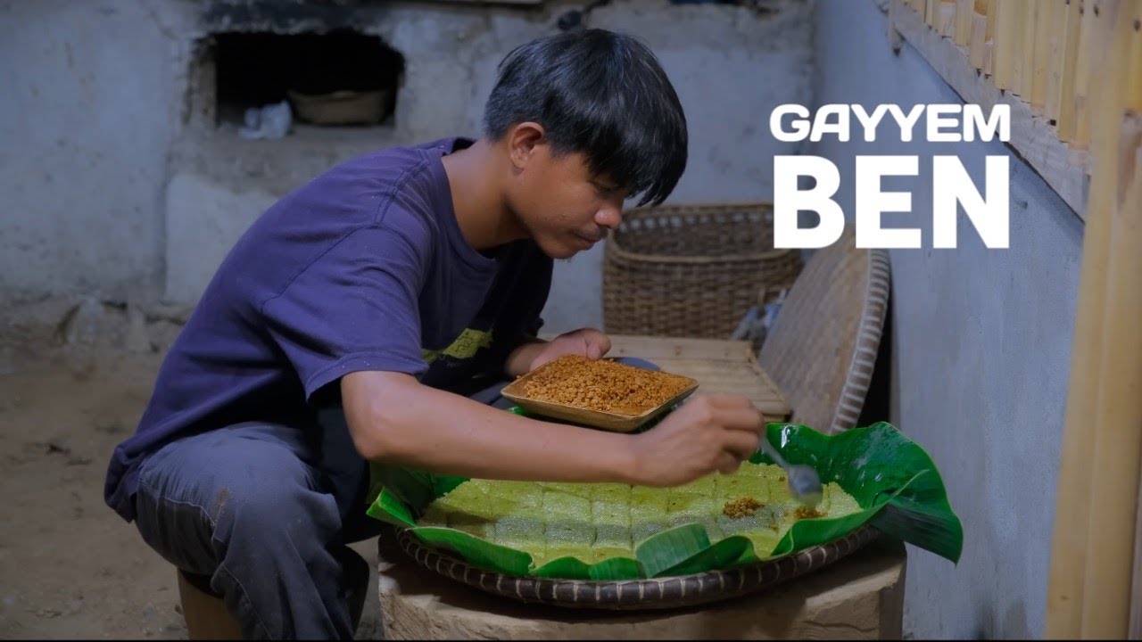 PANDAN - Cooking pandan flavored rice cake |Filipino rice cake [Gayyem ...