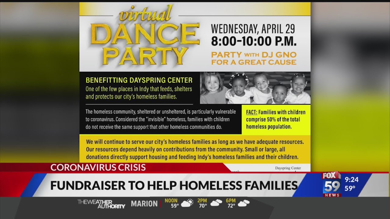 Fundraiser to help homeless families - YouTube