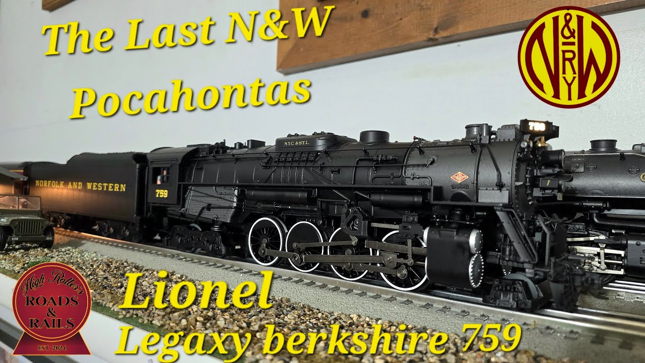 The Last Pocahontas... Lionel Legacy Berkshire N&W 759! *Mr Muffin's ...