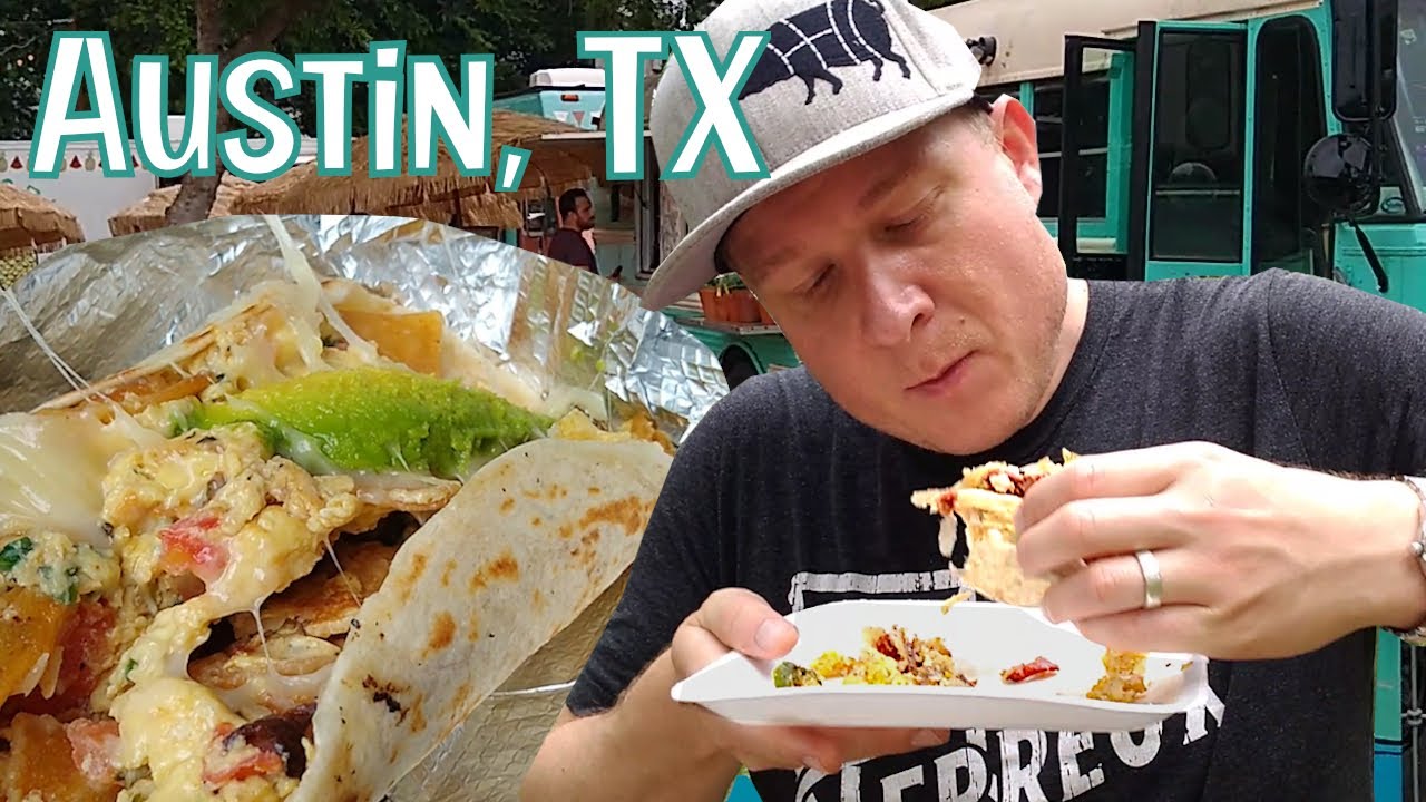 Where to Eat the Best Breakfast Tacos in Austin Texas - YouTube