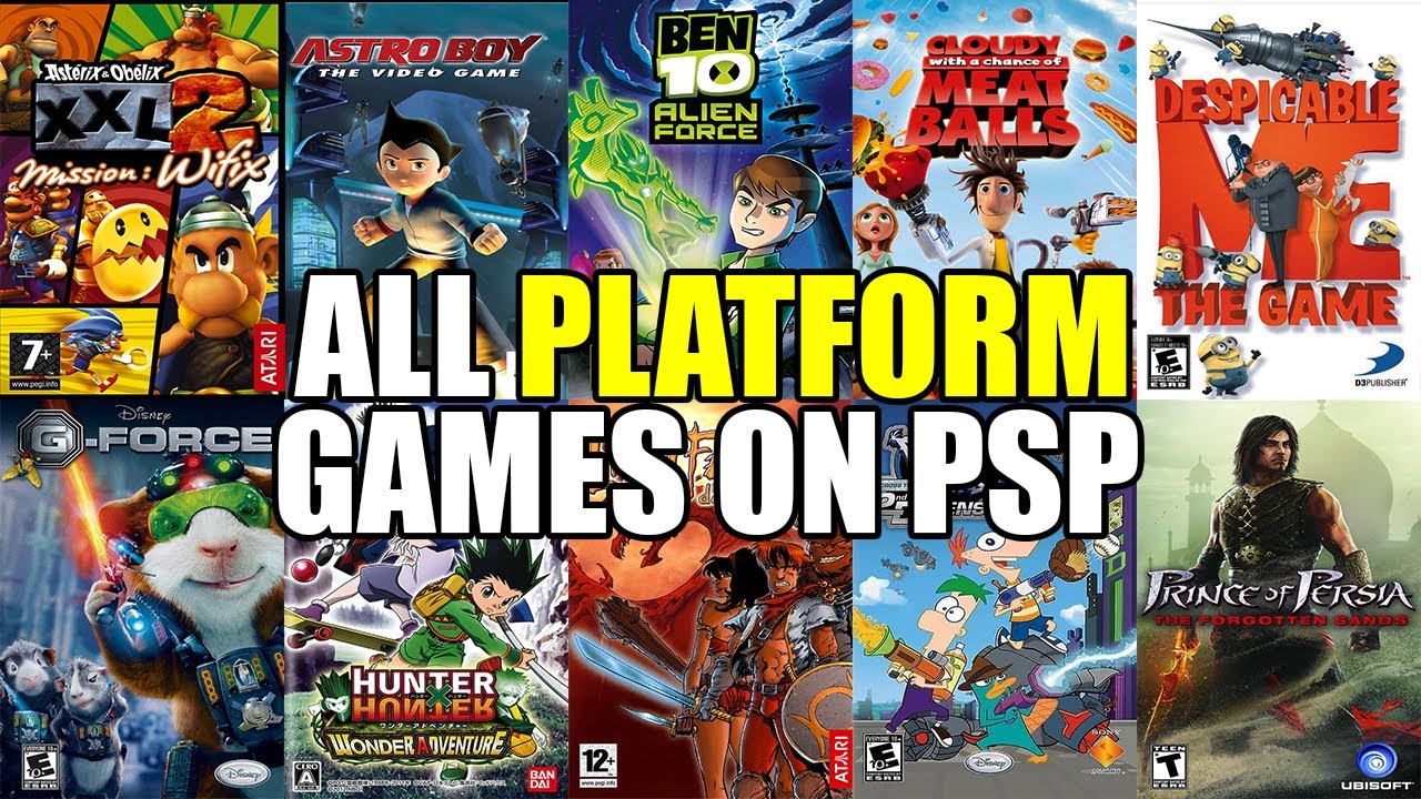 All Platform Games For PSP | Best Platformers Games On Playstation ...