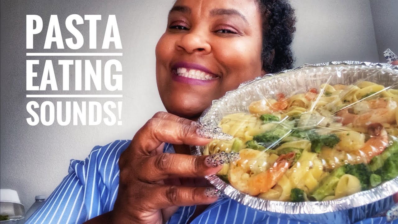 ASMR| PASTA EATING SOUNDS| (no talk, just eat) - YouTube