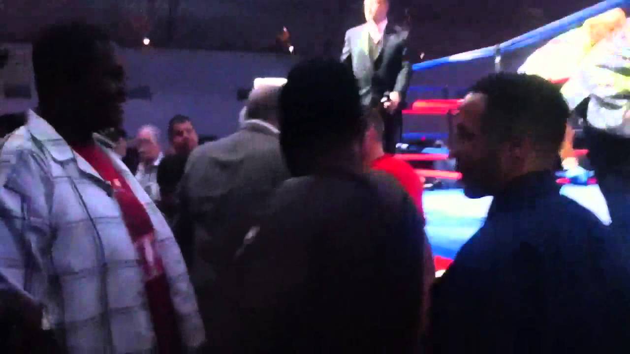 Team Go Hard at Wilkins Santiago Fight - YouTube