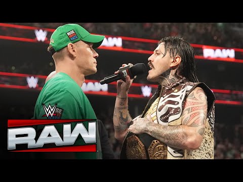 John Cena fordert Dominik Mysterio heraus: Highlights von Raw, 10. November 2025