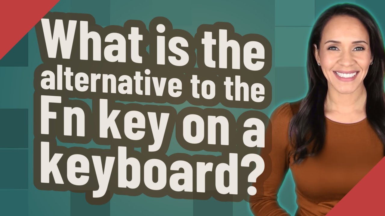 What is the alternative to the Fn key on a keyboard? - YouTube