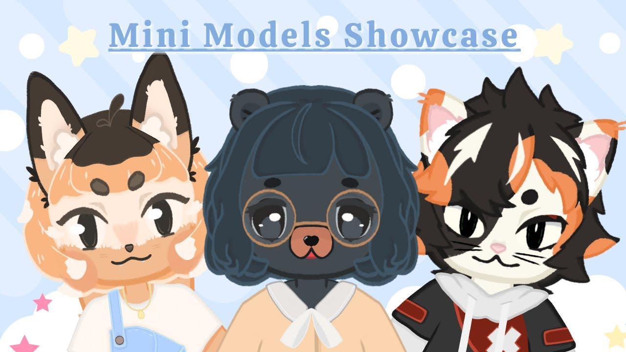 Mini Models Showcase! [Free-to-Use Models || Live2D Showcase] - YouTube