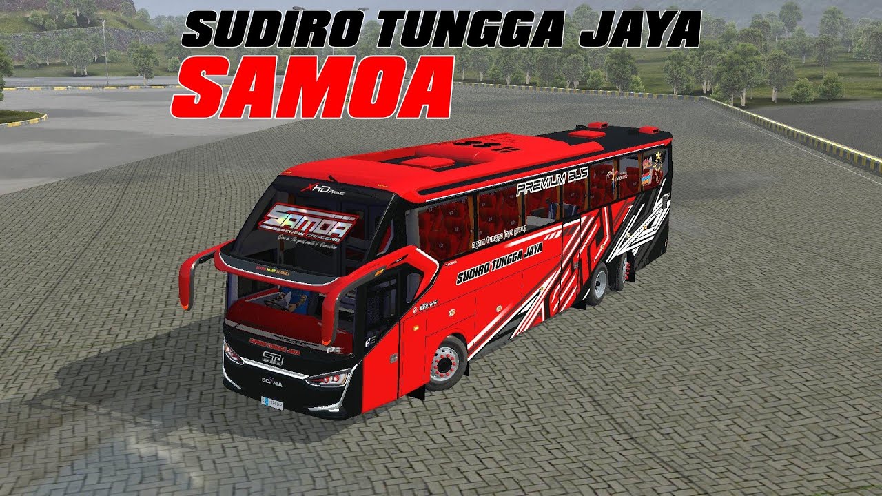 SAMOA SUDIRO TUNGGA JAYA SCANIA TRONTON MOD SR2 ASXFM - YouTube