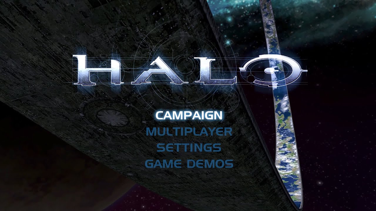 Halo: Combat Evolved Main Menu (Recreated in HD) - YouTube