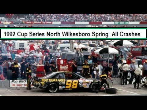 All NASCAR Crashes from the 1992 First Union 400 - YouTube