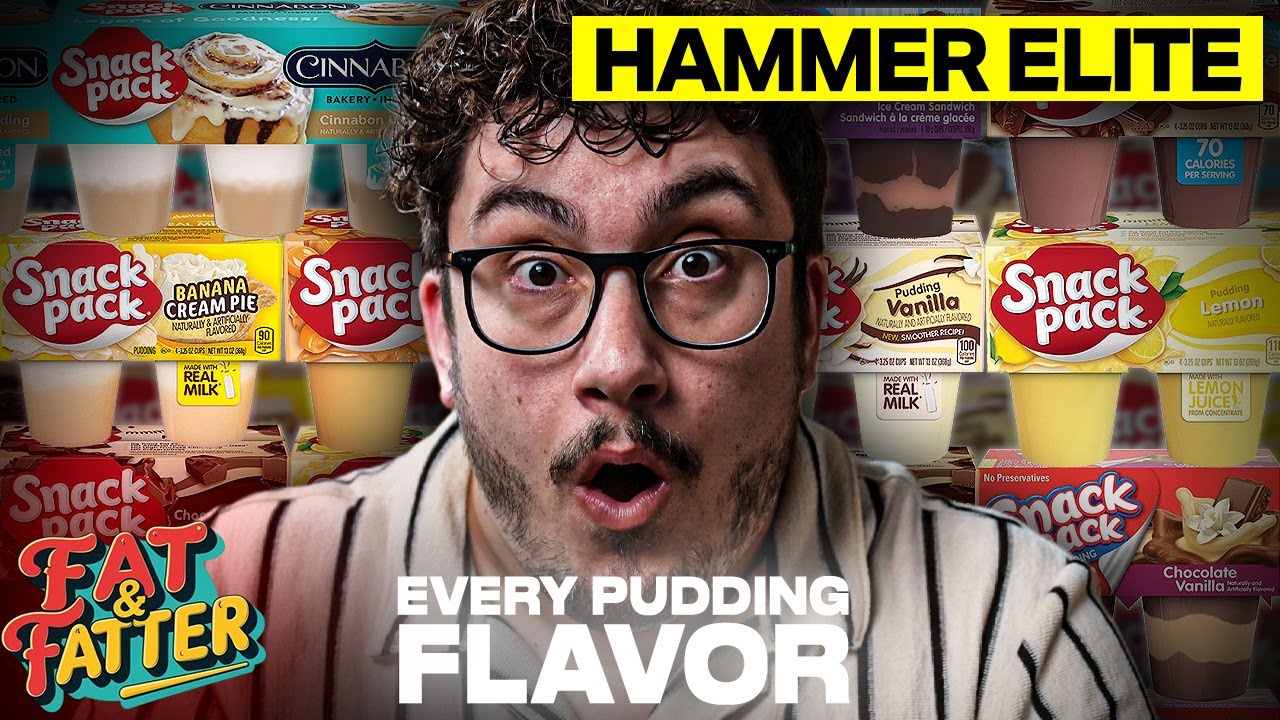 What's the Best Flavor of Pudding (Taste Test) | Fat & Fatter - YouTube