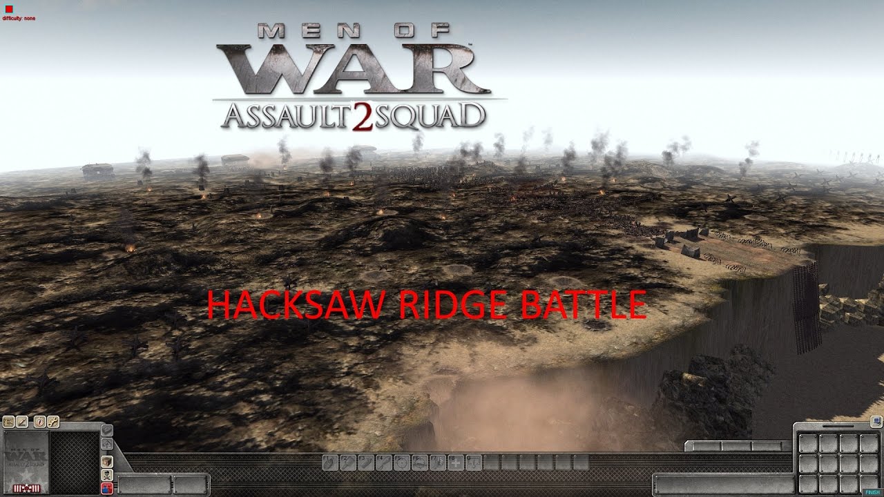 Men of War Assault Squad 2-- Battle for Hacksaw Ridge-- American charge ...