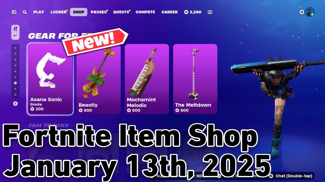 *NEW* ASANA SONIC EMOTE & HATSUNE MIKU REVEAL IN 12 HOURS! Fortnite ...