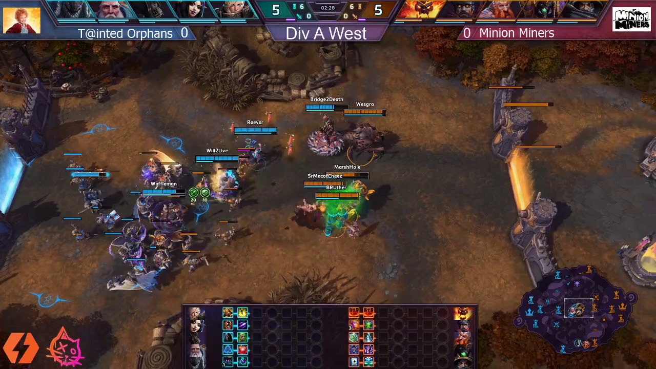 T@inted Orphans vs Minion Miners - NGS Div A West - YouTube