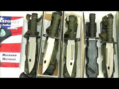 Buck 188 Phrobis M9 Bayonet MFK CUK Knife Collection History Review