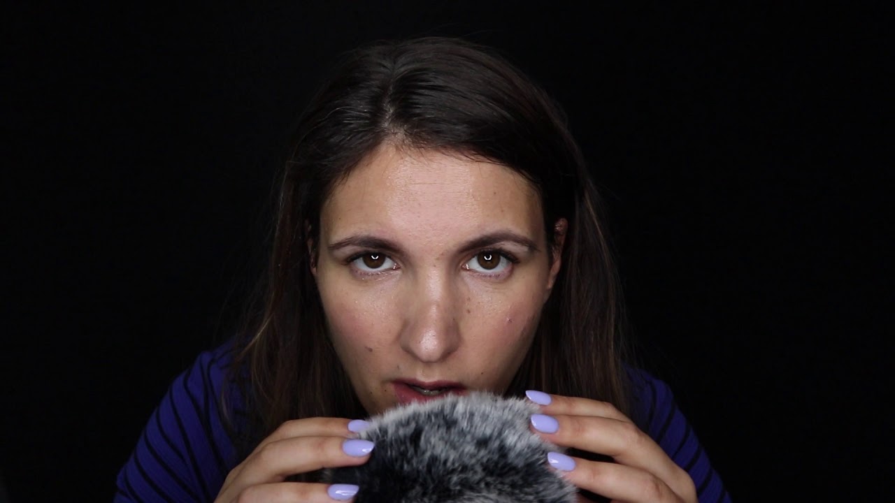 ASMR POSITIVE AFFIRMATIONS (soft whispering, fluffy microphone ...
