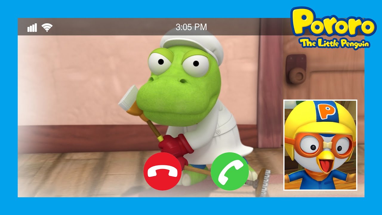 Pororo X Tayo | Did You Clean Your Room Today | Facetime with Pororo ...
