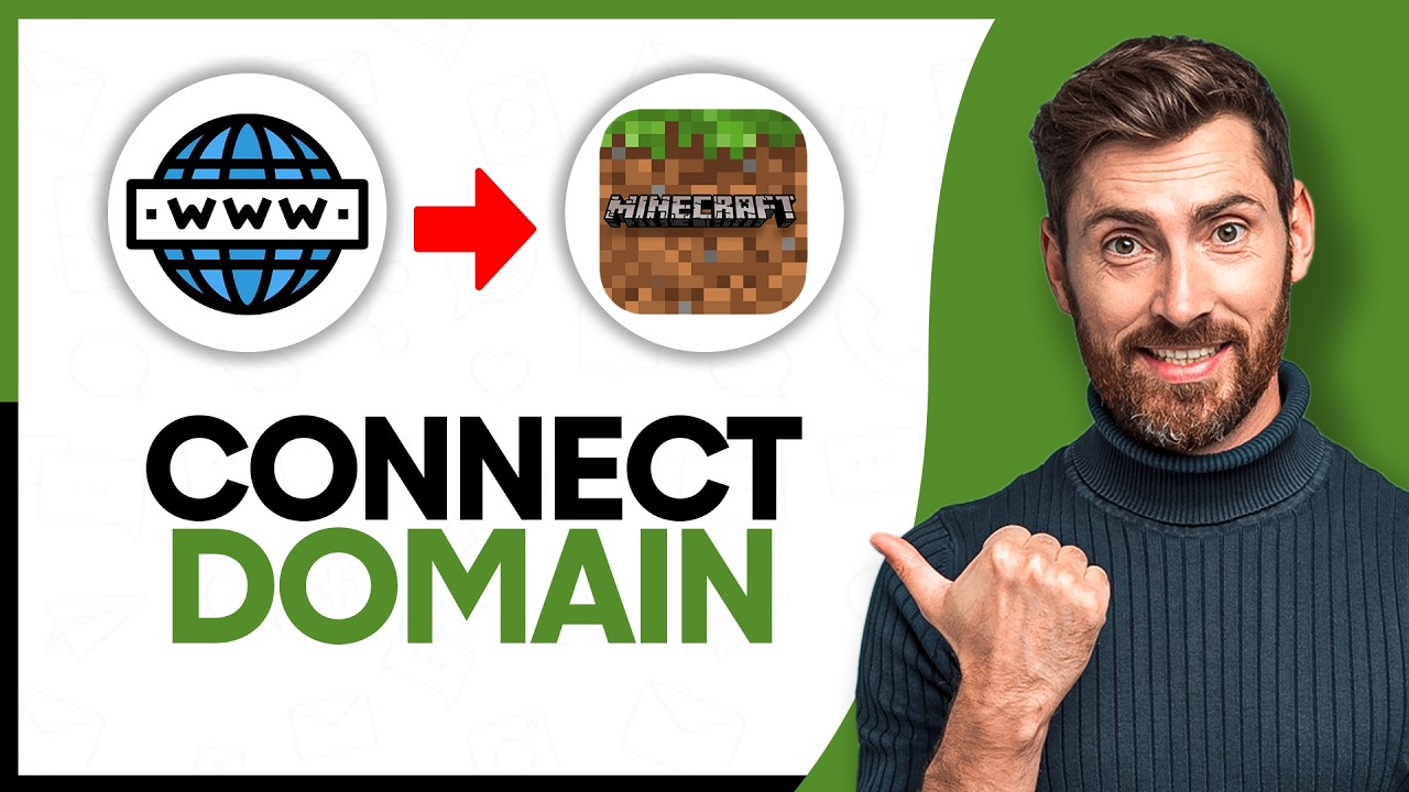 How to Connect Domain to Minecraft Server - Step By Step - YouTube
