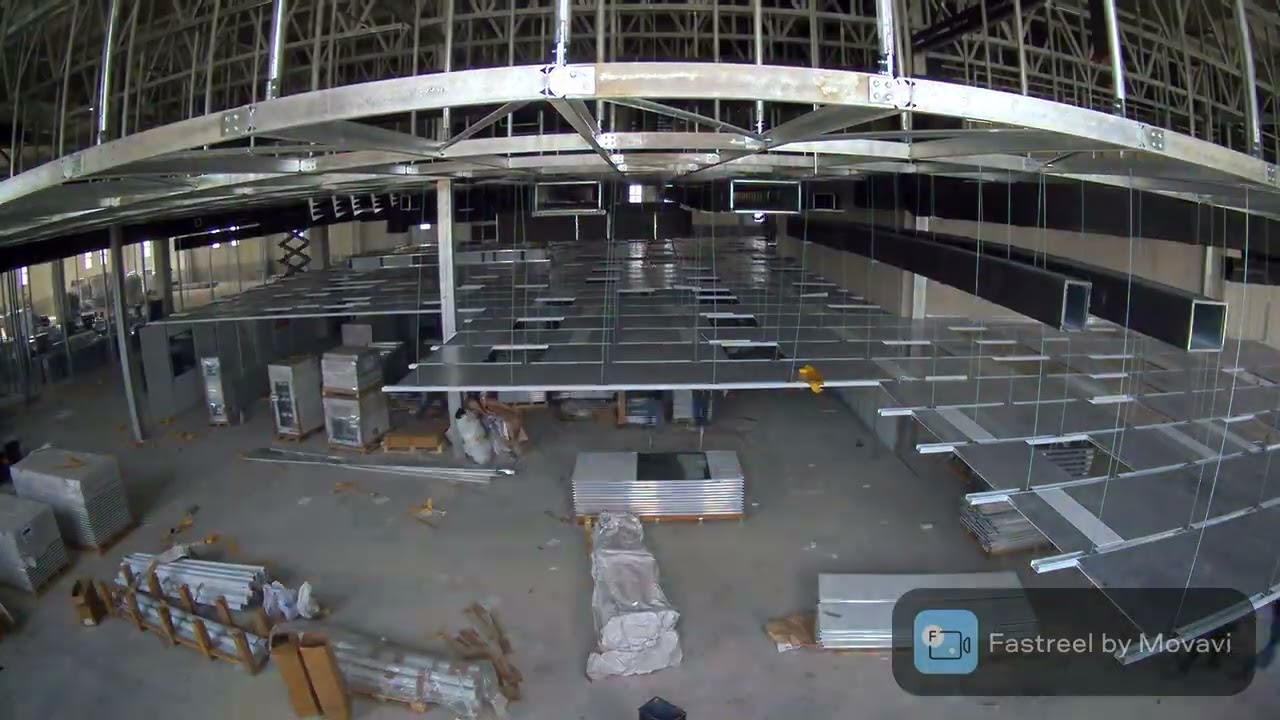 Cleanroom-Walk-On Ceiling- Ozyapi - YouTube