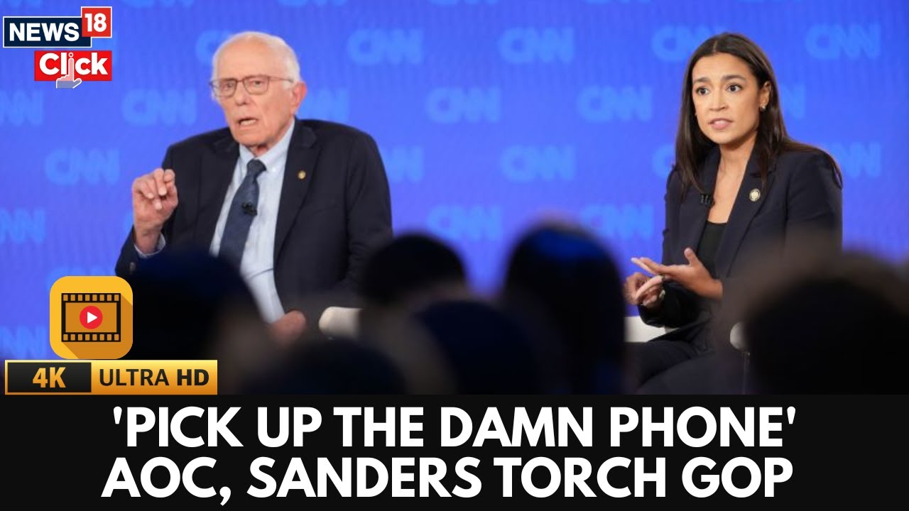 ‘PICK UP THE DAMN PHONE!’ AOC & Bernie Sanders Torch GOP Over Shutdown ...