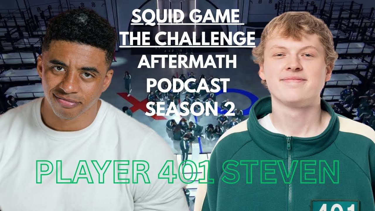 Player 401 Steven Gordon Squid Game: The Challenge Season 2 Aftermath ...