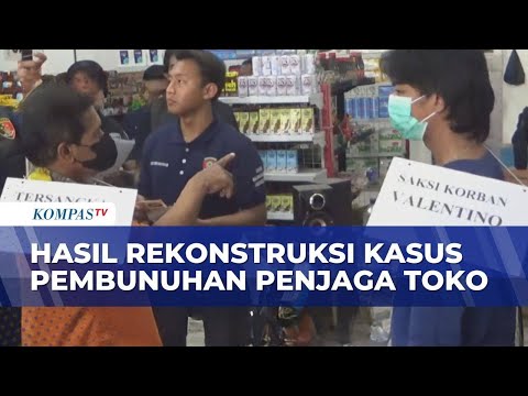 Hasil Rekonstruksi Pembunuhan di Balikpapan, Remaja Penjaga Toko Tewas dengan 8 Tusukan