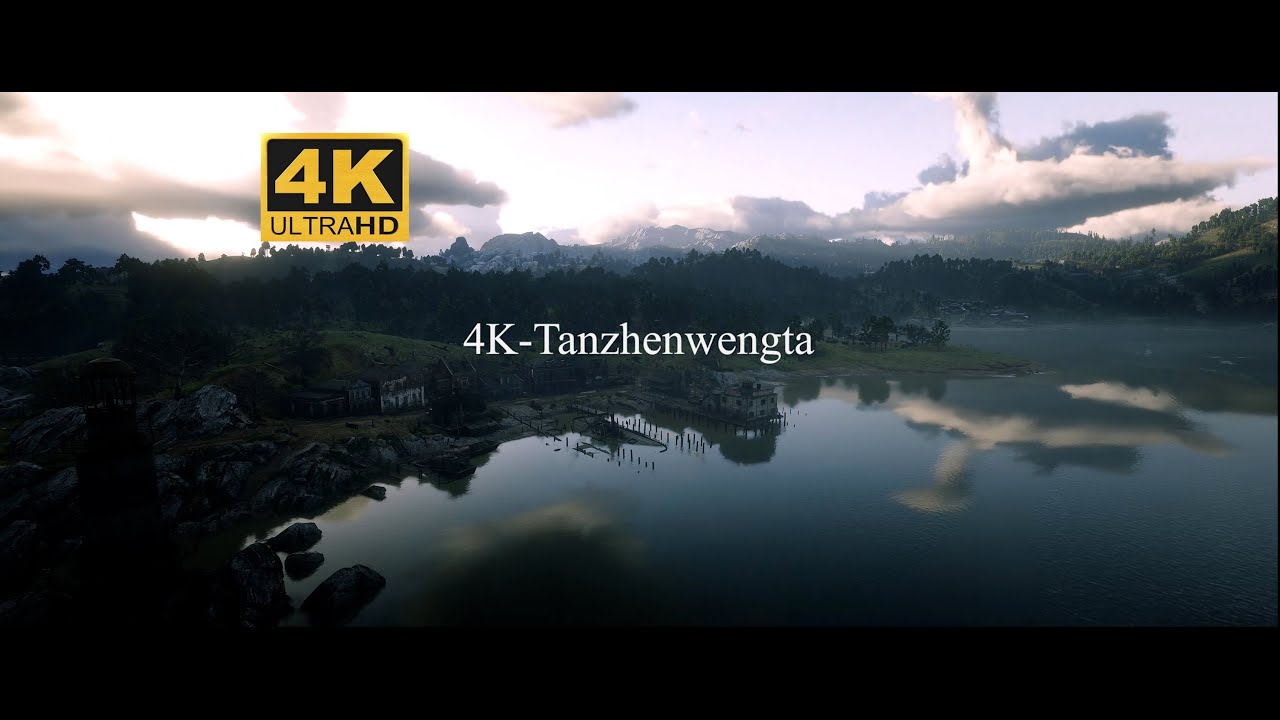 [Red Dead Redemption 2] 4K time-lapse photography 21:9-aerial ...