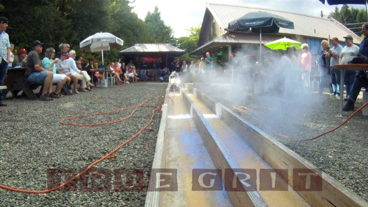 Hoodsport Belt Sander Races 2013 - YouTube