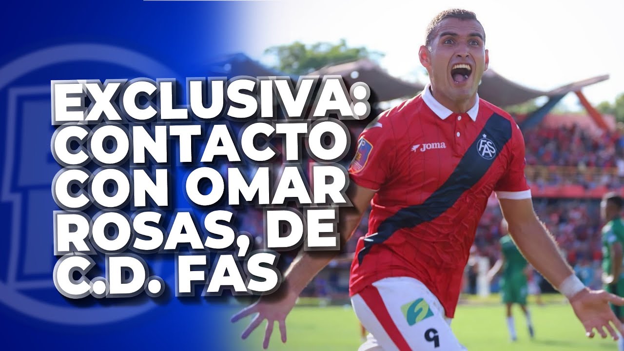 Charla con Omar Rosas, delantero mexicano de FAS, que debutó con ...