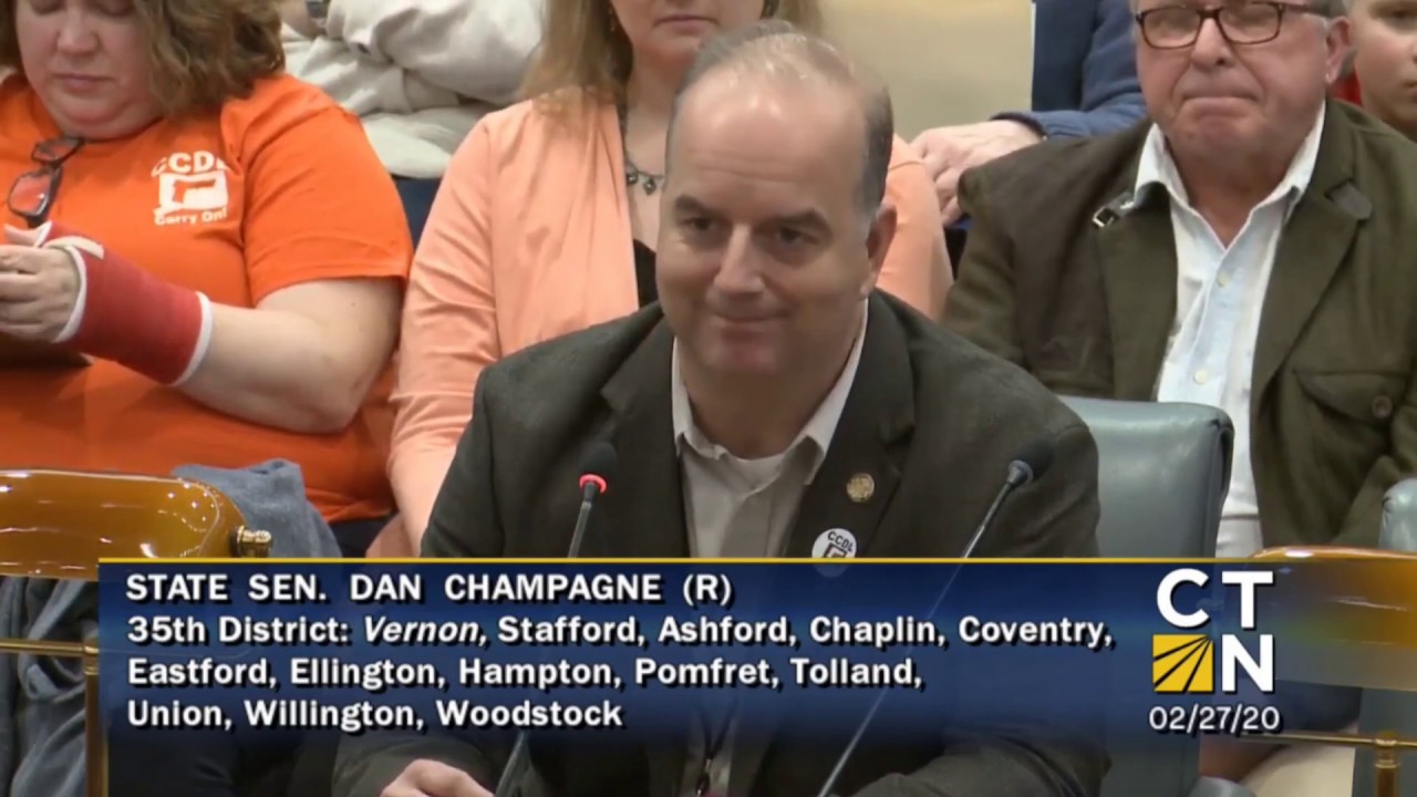 State Senator Dan Champagne Ammo Tax Bill 2020 02 27 - YouTube