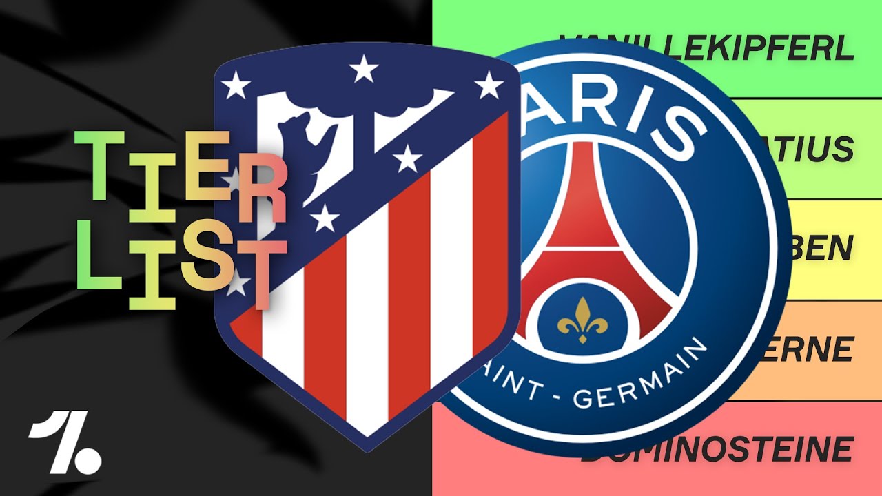 Wir ranken die Champions-League-Achtelfinalisten! OneFootball Tier List ...