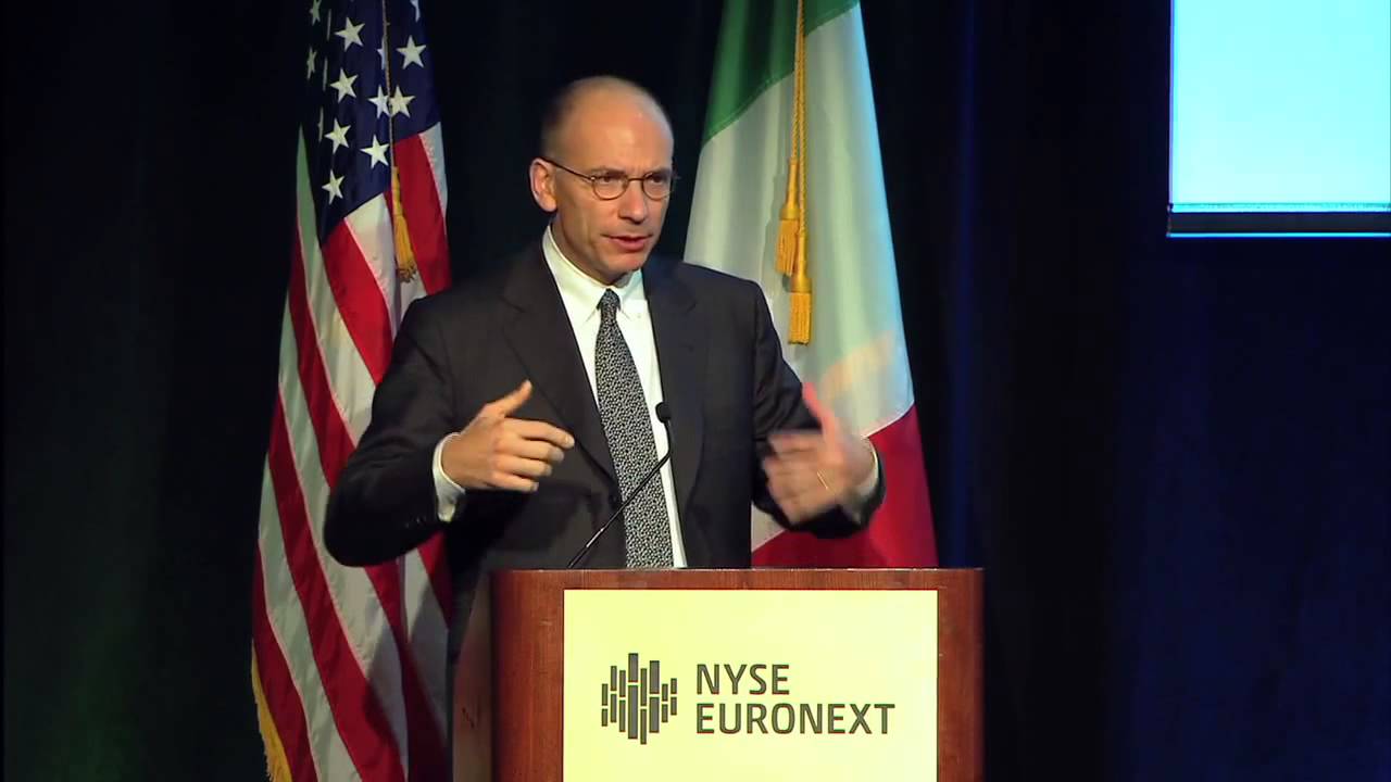 New York - Wall Street, Letta presenta Destinazione Italia agli ...