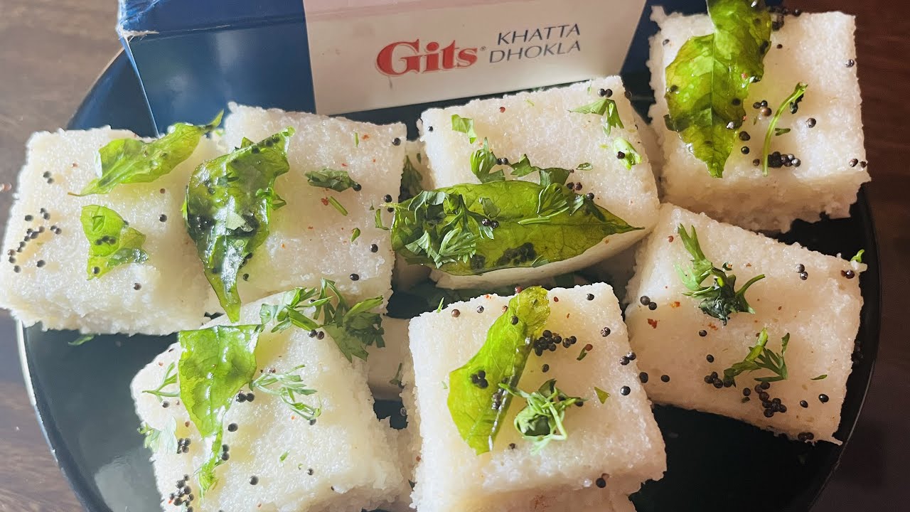Gits Khatta Dhokla Recipe | Gits Khatta Dhokla Mix | Gits Khatta Dhokla ...