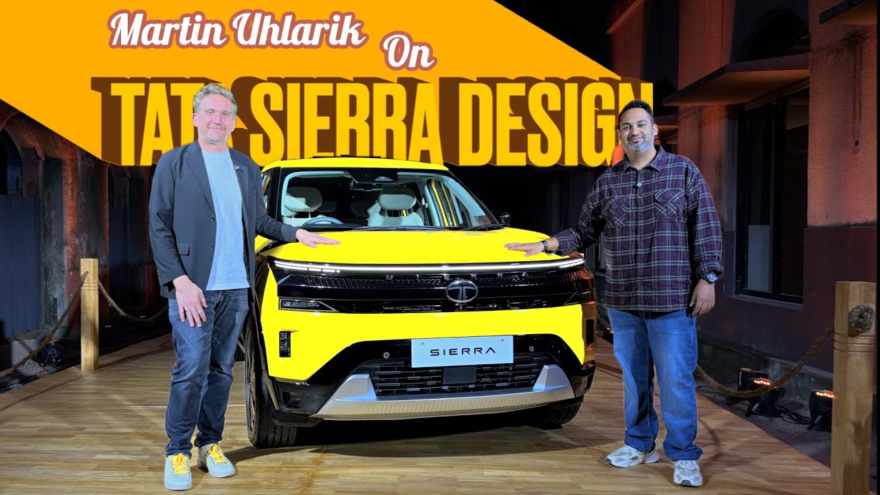 Why's Tata Sierra Design Making Buzz? Martin Uhlarik, Global Design ...