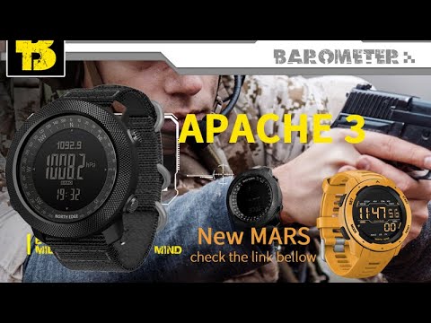 north edge apache 3 wrist watch in stock now - YouTube