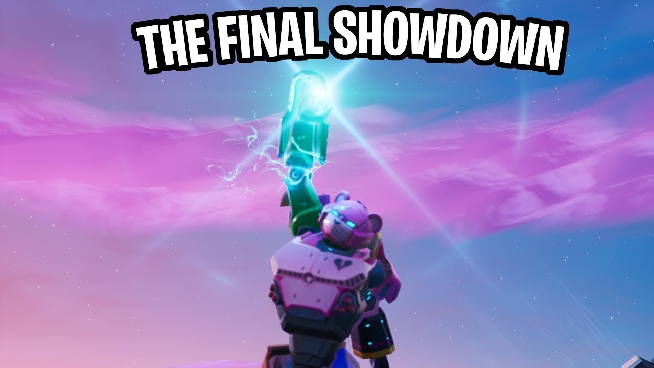 The Final Showdown - Fortnite Event - MY REACTION - YouTube