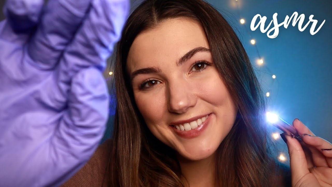 Asmr Relaxing Skin Assessment And Treatment │ Examining You Spa