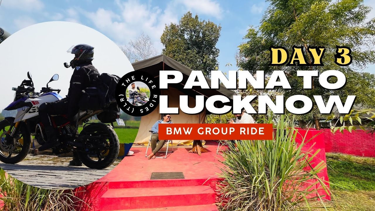 Panna To Lucknow Ride | Back To Home After A Weekend Trip | Non-Stop 10 ...