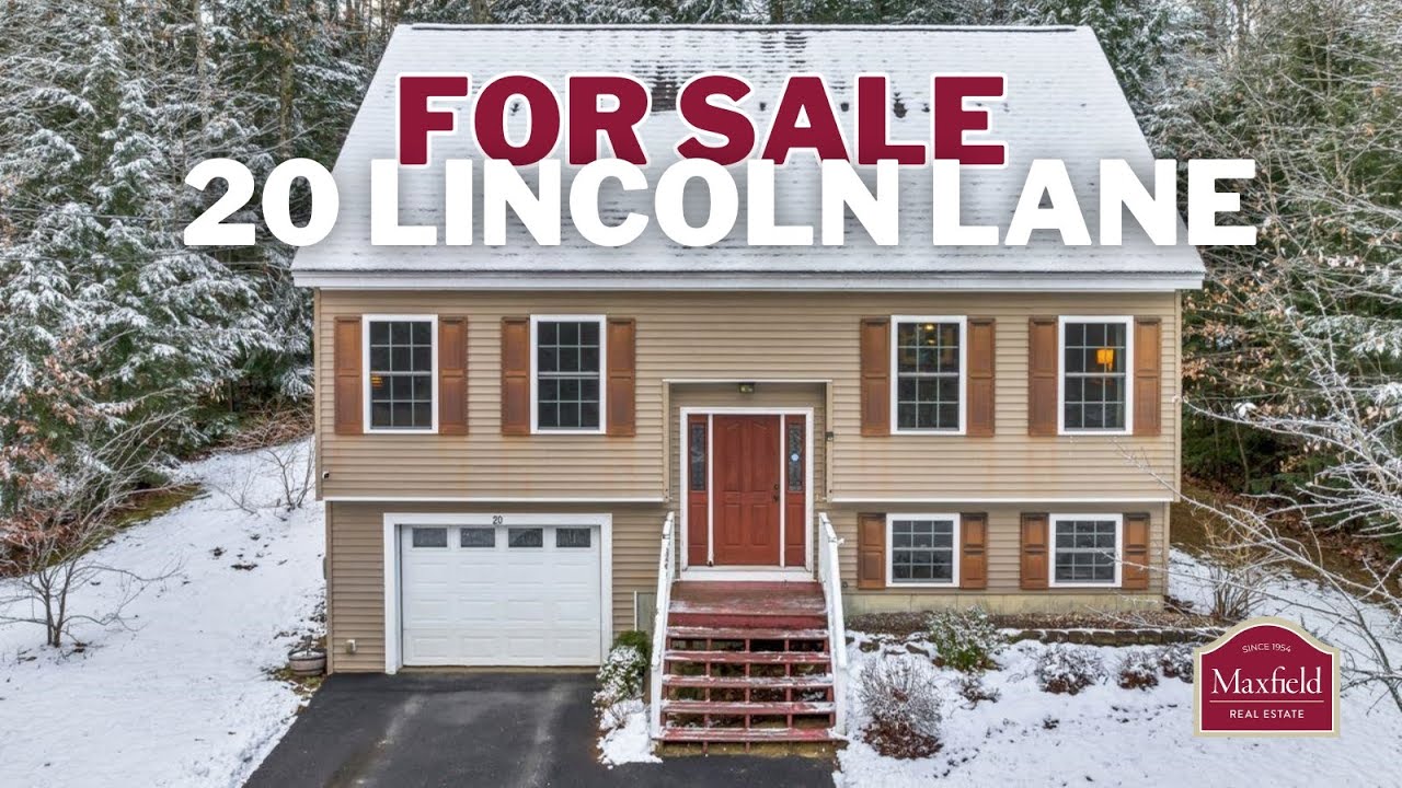 Locke Lake Colony Cape | 20 Lincoln Ln, Barnstead, NH 03225 - YouTube